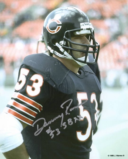 Dan Rains Signed 8×10 - Chicagoland Sports Appearance Connection