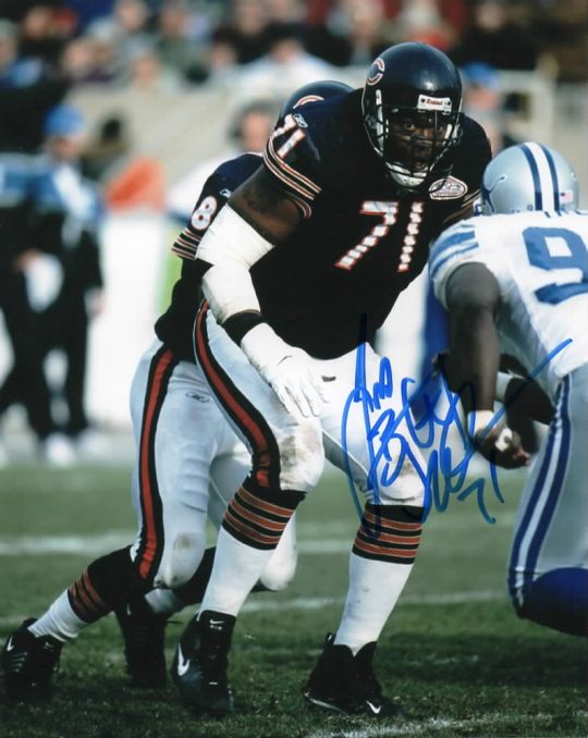 James “Big Cat” Williams 2 Signed 8×10 - Chicagoland Sports Appearance ...