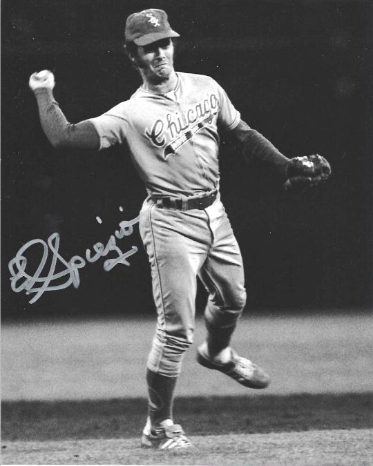 Ed Spiezio Signed 8×10 - Chicagoland Sports Appearance Connection