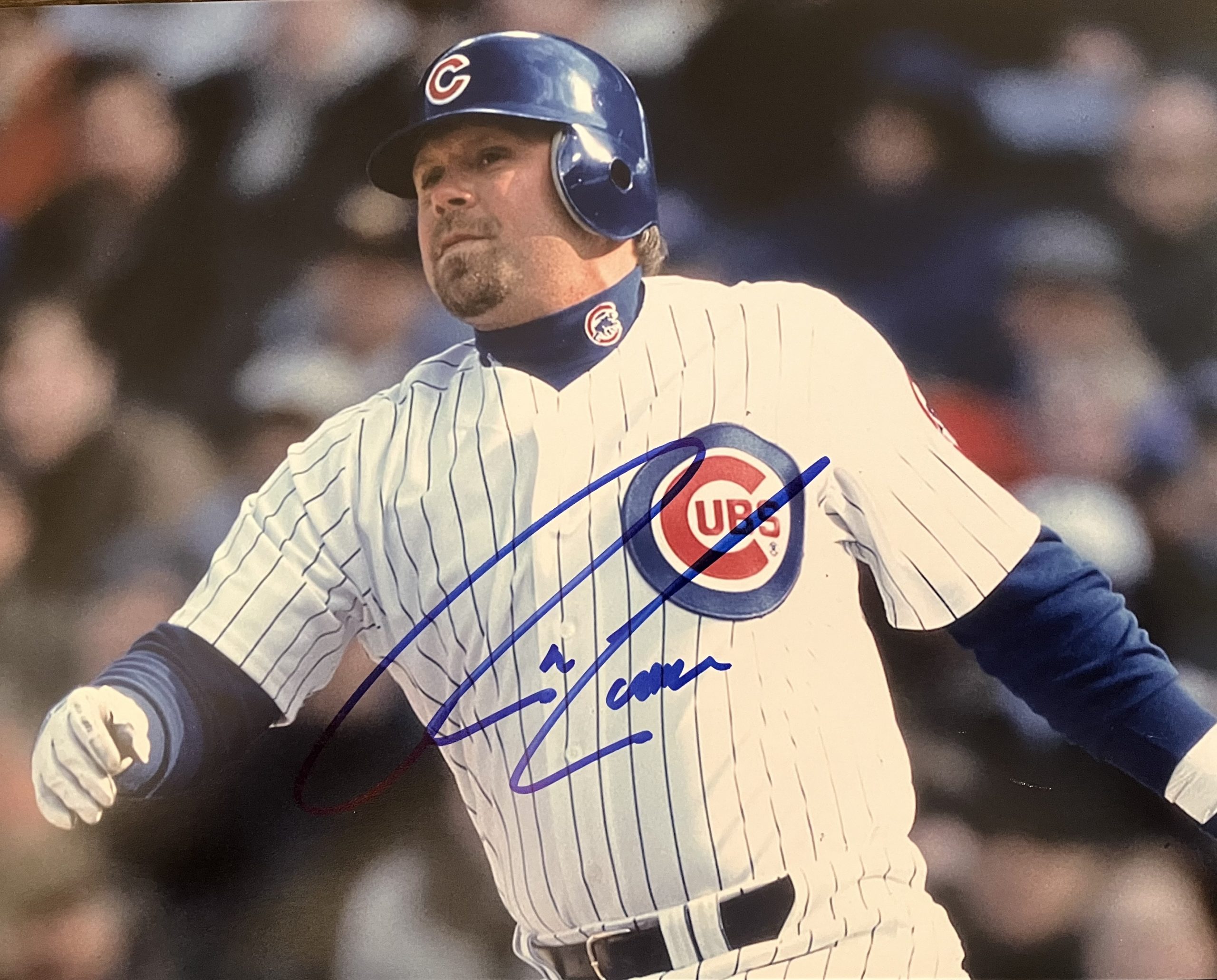 Ron Coomer Signed 8×10 - Chicagoland Sports Appearance Connection