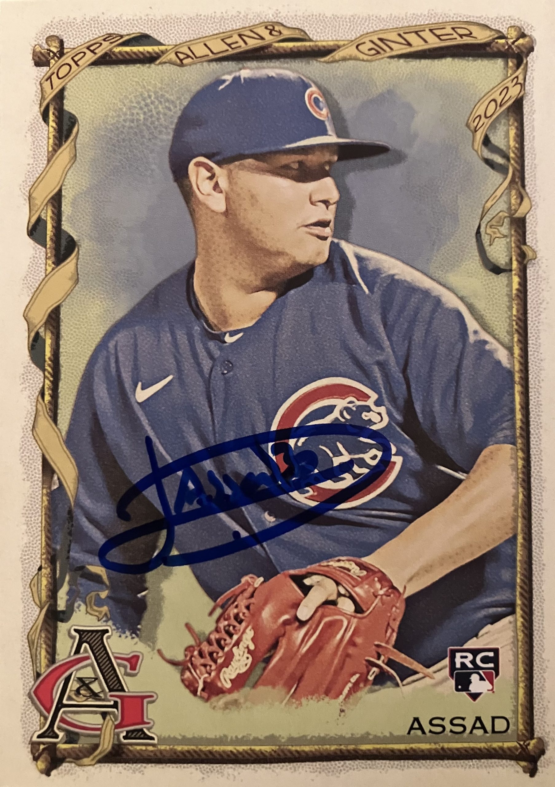 Javier Assad Signed Card - Chicagoland Sports Appearance Connection