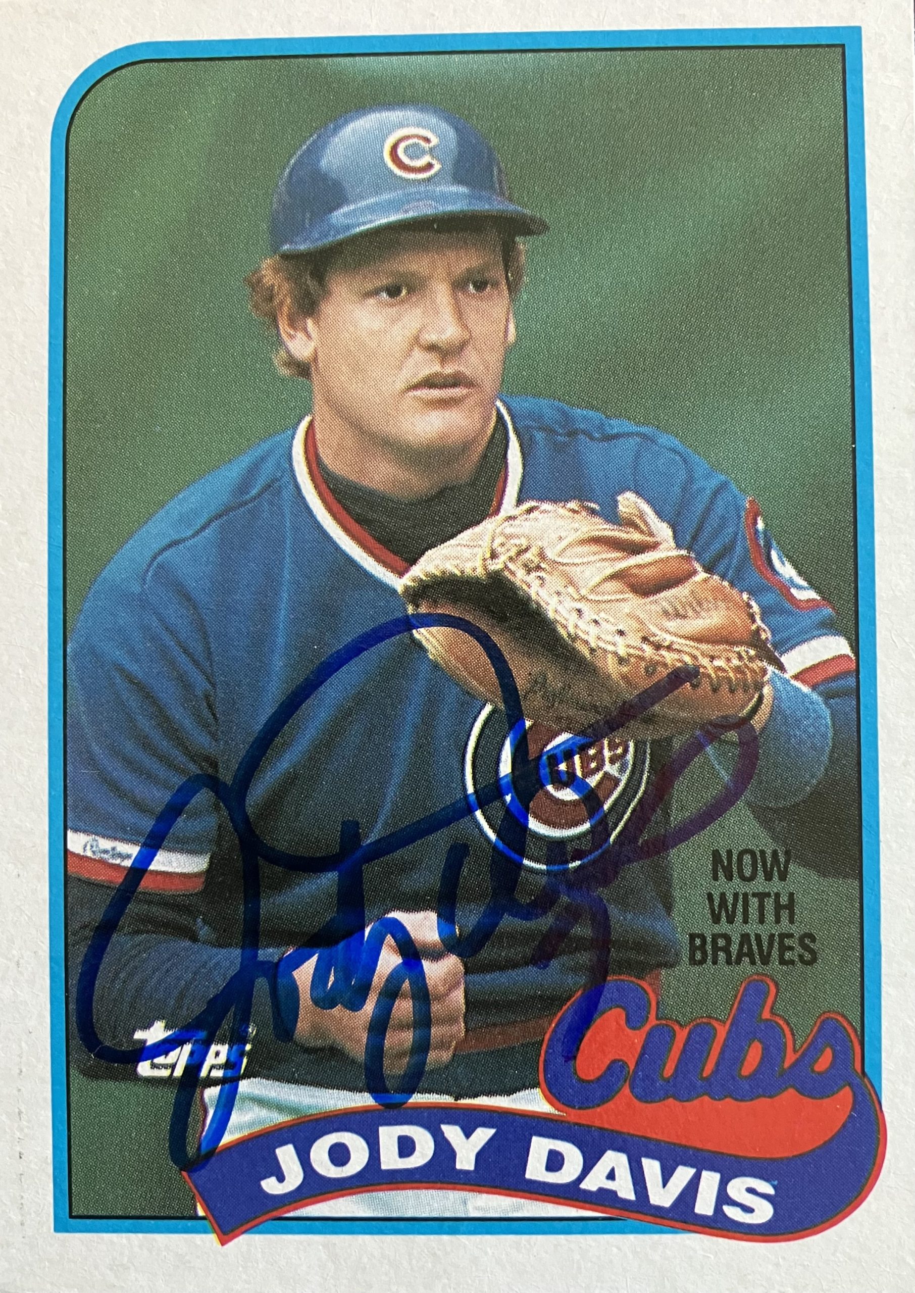 Jody Davis Card - Chicagoland Sports Appearance Connection