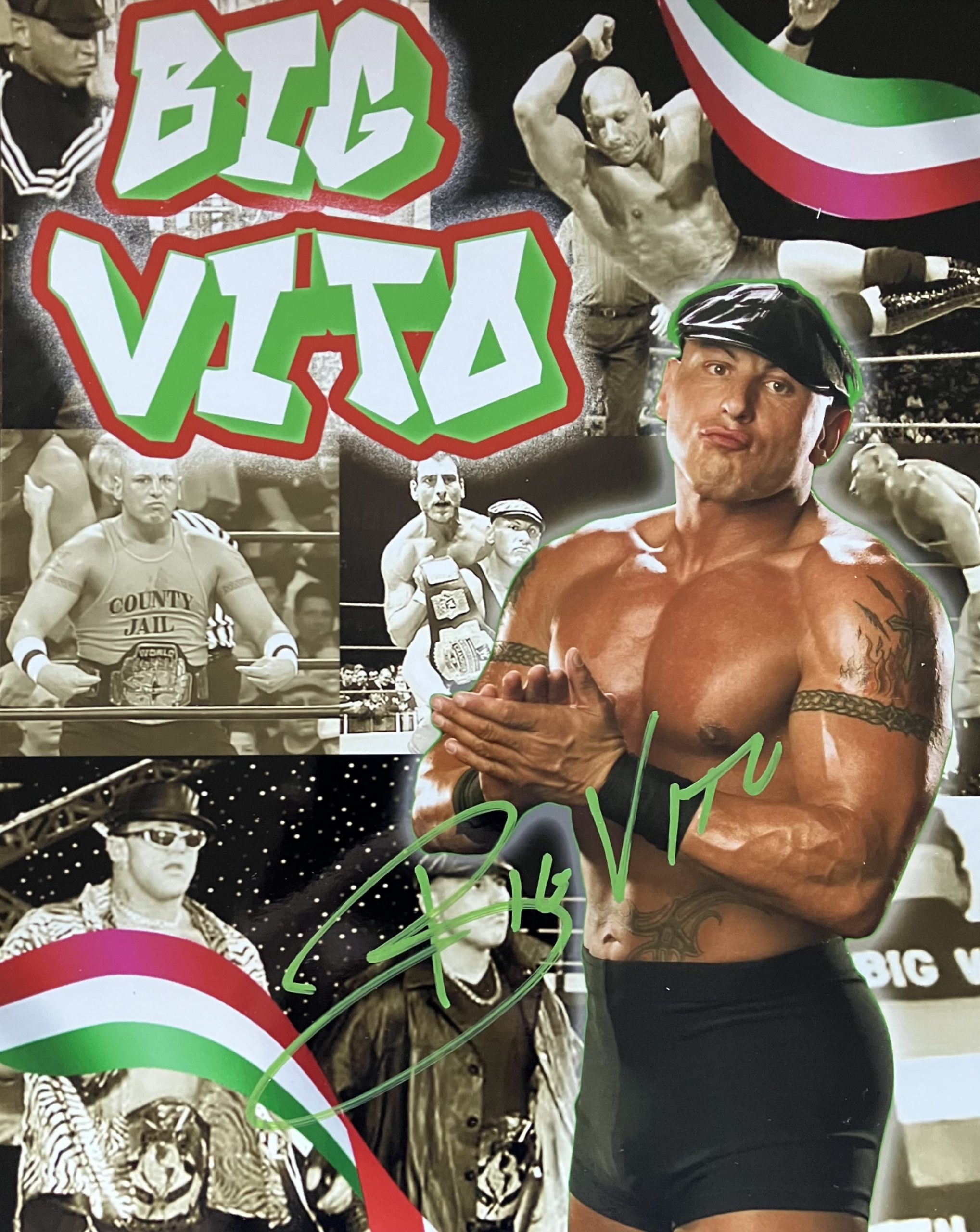 Big Vito LoGrasso Signed 8×10 - Chicagoland Sports Appearance Connection